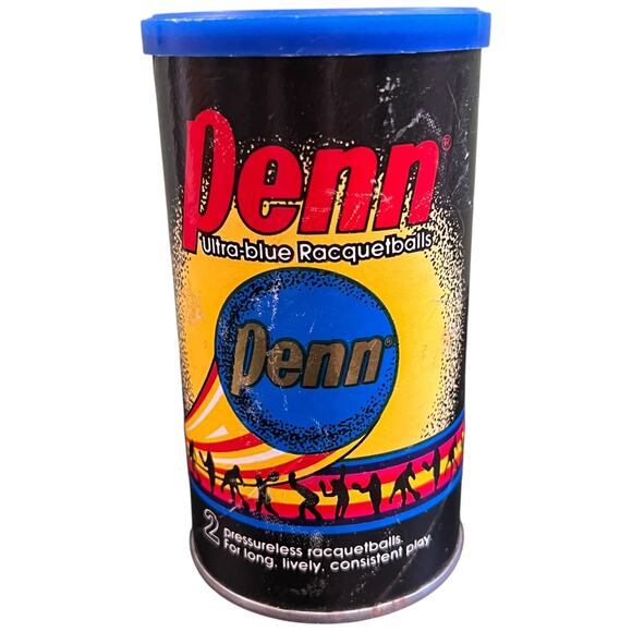 Penn Ultra | Games | Vintage Penn Ultra Blue Racquetballs Sealed Can ...